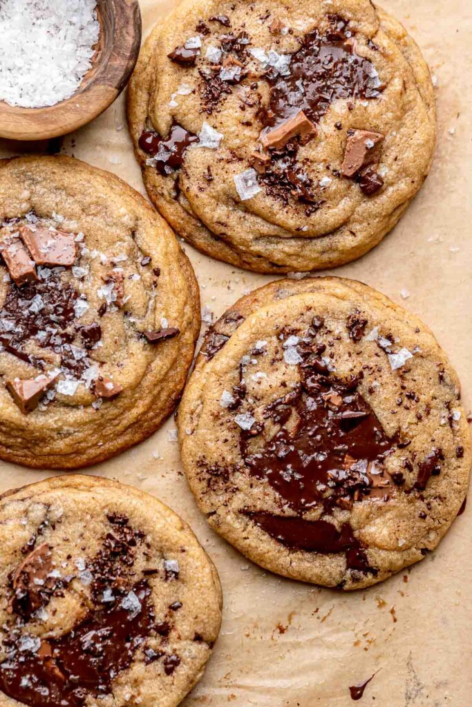 Chewy Brown Butter Chocolate Chip Cookies – The Cozy Plum