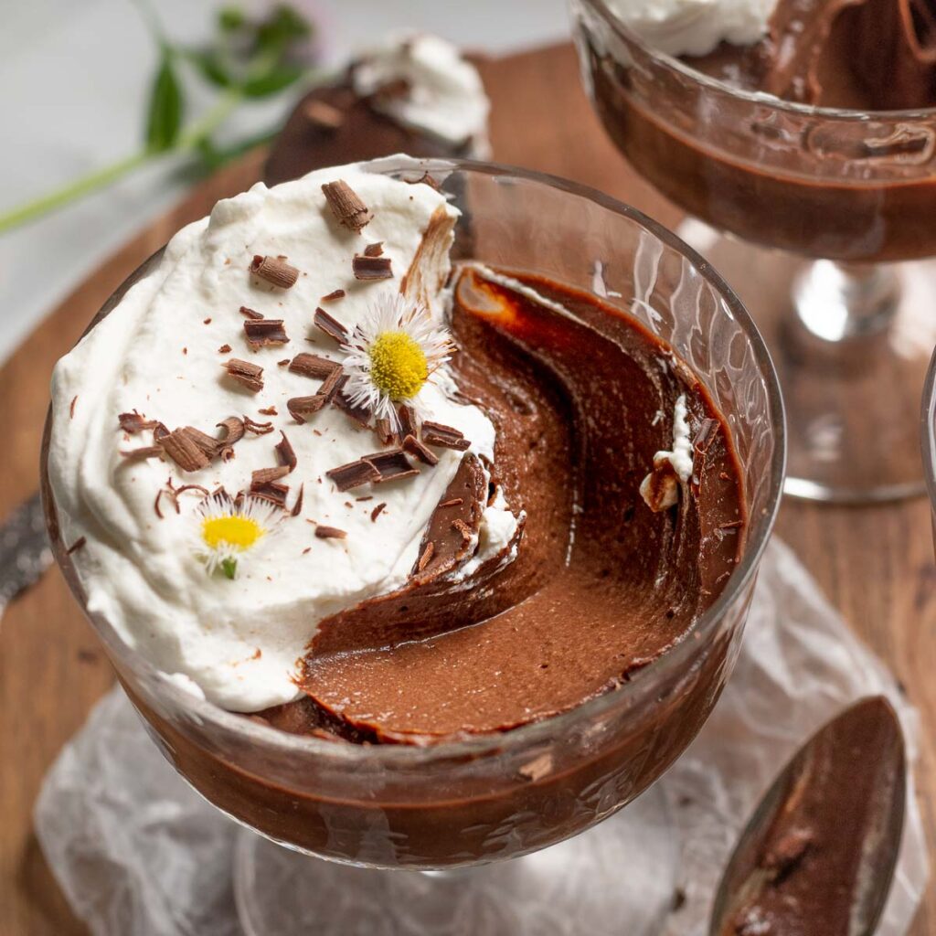 Dark Chocolate Pots de Creme – The Cozy Plum