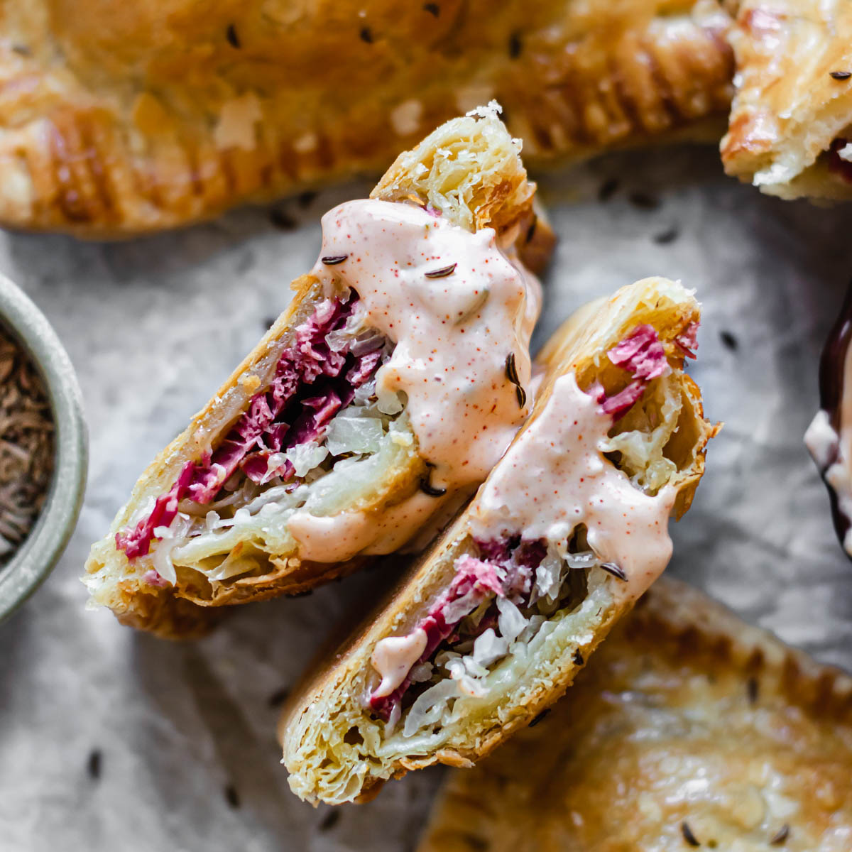 Hot Corned Beef Reuben Dip – The Cozy Plum
