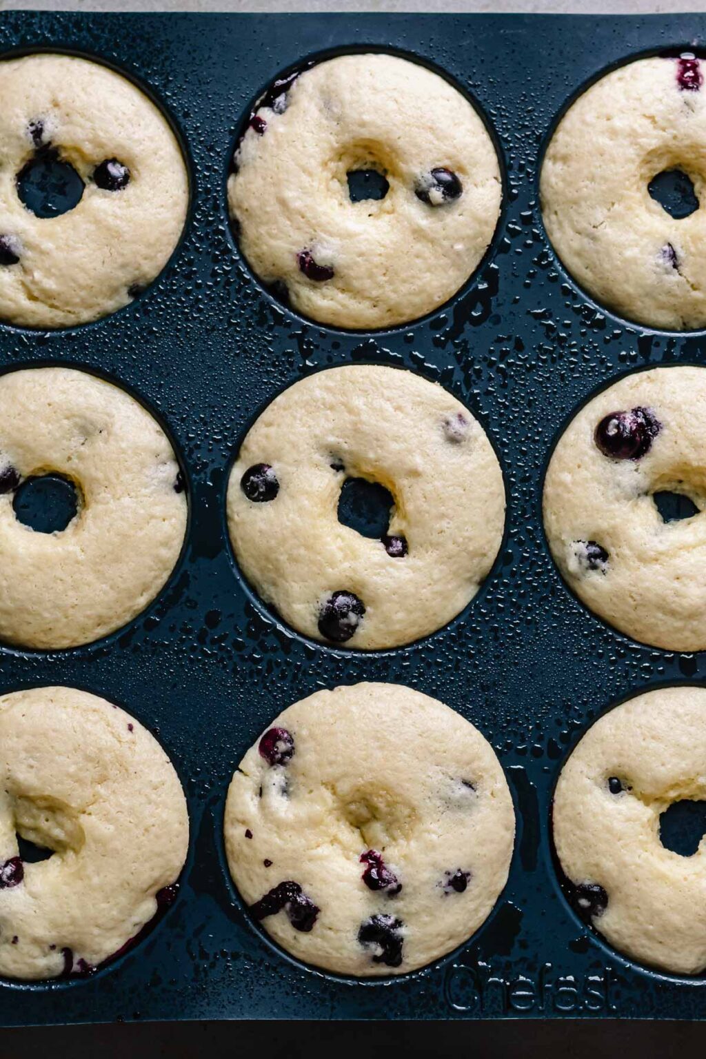 Baked Glazed Blueberry Donuts – The Cozy Plum