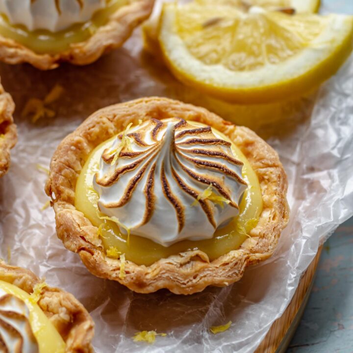 Mini Lemon Meringue Tarts – The Cozy Plum