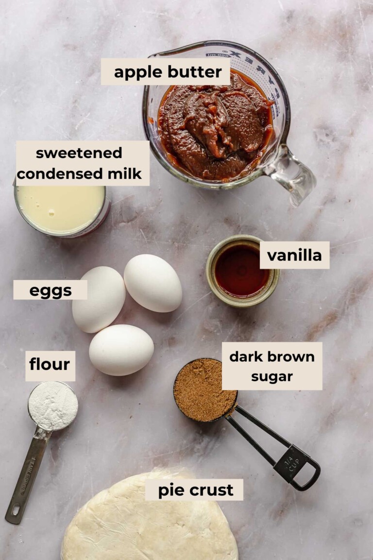 Apple Butter Pie with Cinnamon Whipped Cream – The Cozy Plum