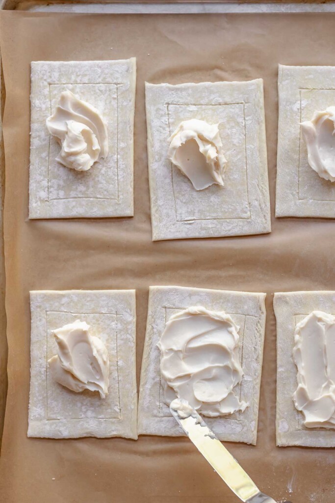 Fruit and Cream Cheese Puff Pastry Danish – The Cozy Plum