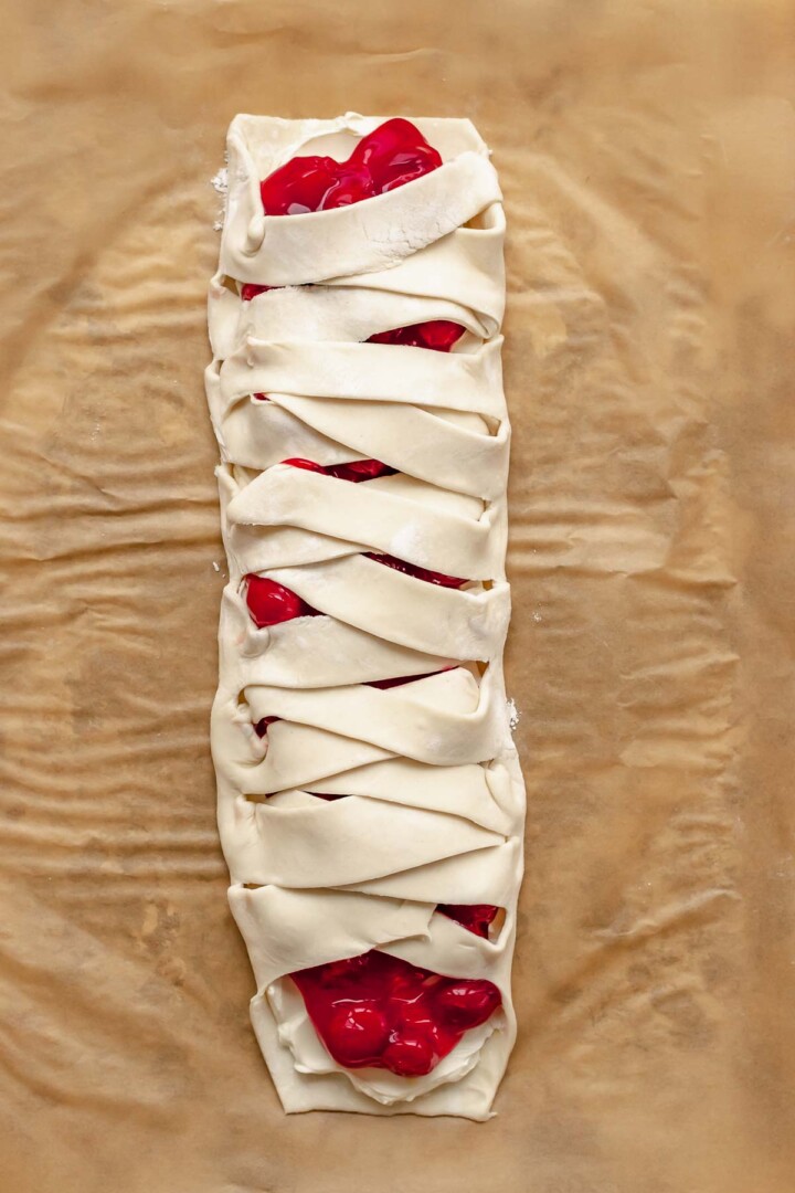 Cream Cheese Cherry Danish with Puff Pastry – The Cozy Plum