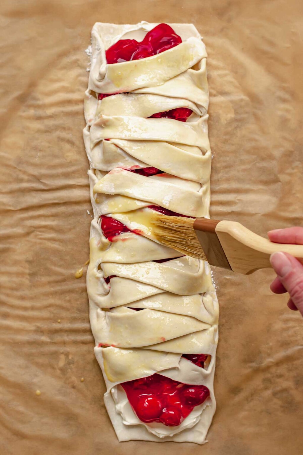 Cream Cheese Cherry Danish with Puff Pastry – The Cozy Plum