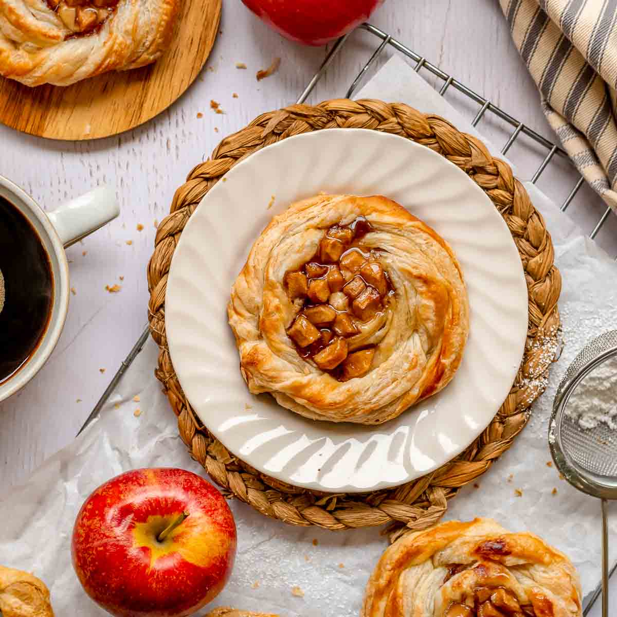 Apple Danish – The Cozy Plum