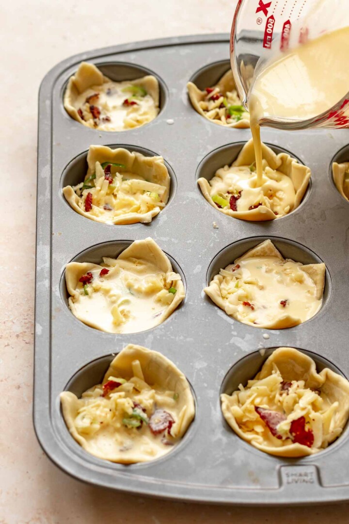 Mini Quiche with Puff Pastry – The Cozy Plum