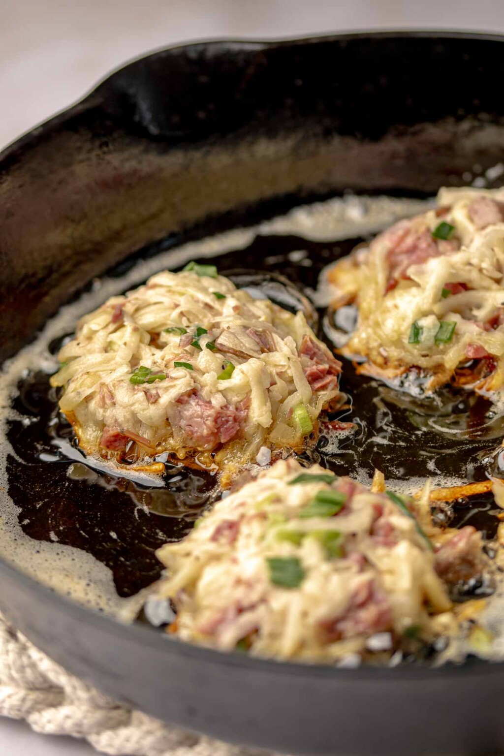 Corned Beef Fritters – The Cozy Plum