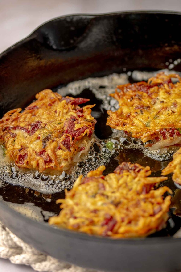 Corned Beef Fritters – The Cozy Plum