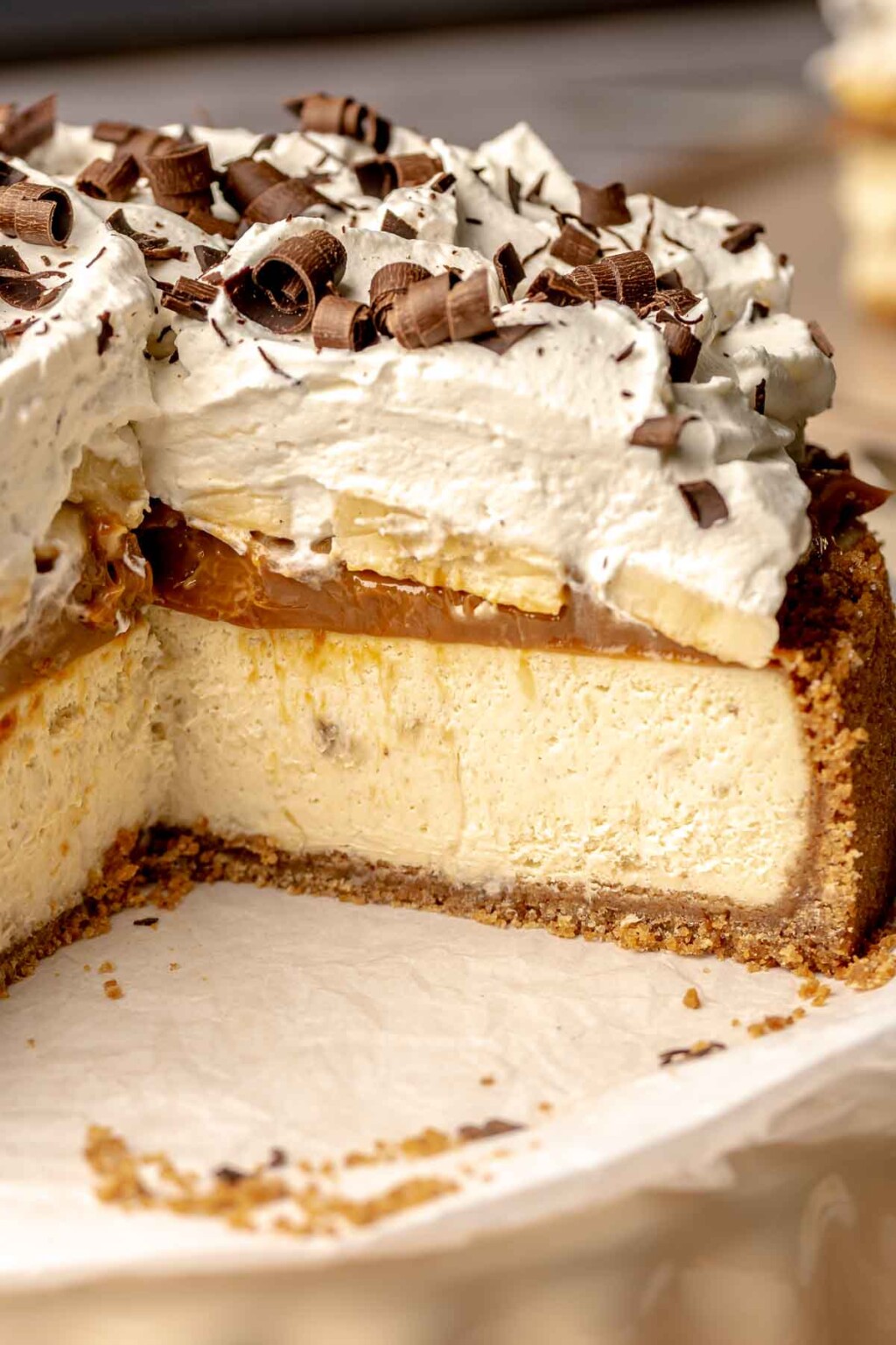Banoffee Cheesecake – The Cozy Plum