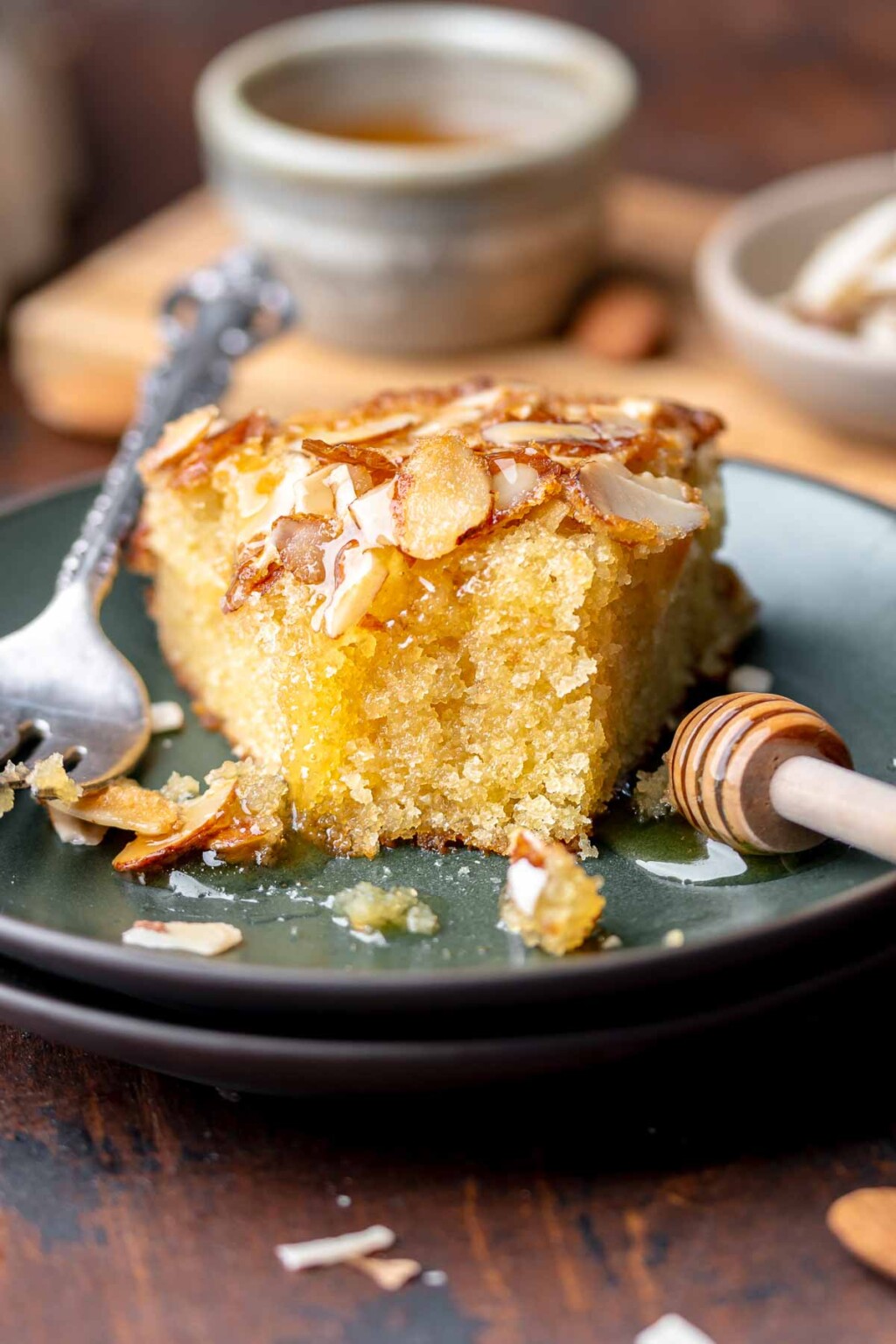 Soaked Honey Almond Cake – The Cozy Plum