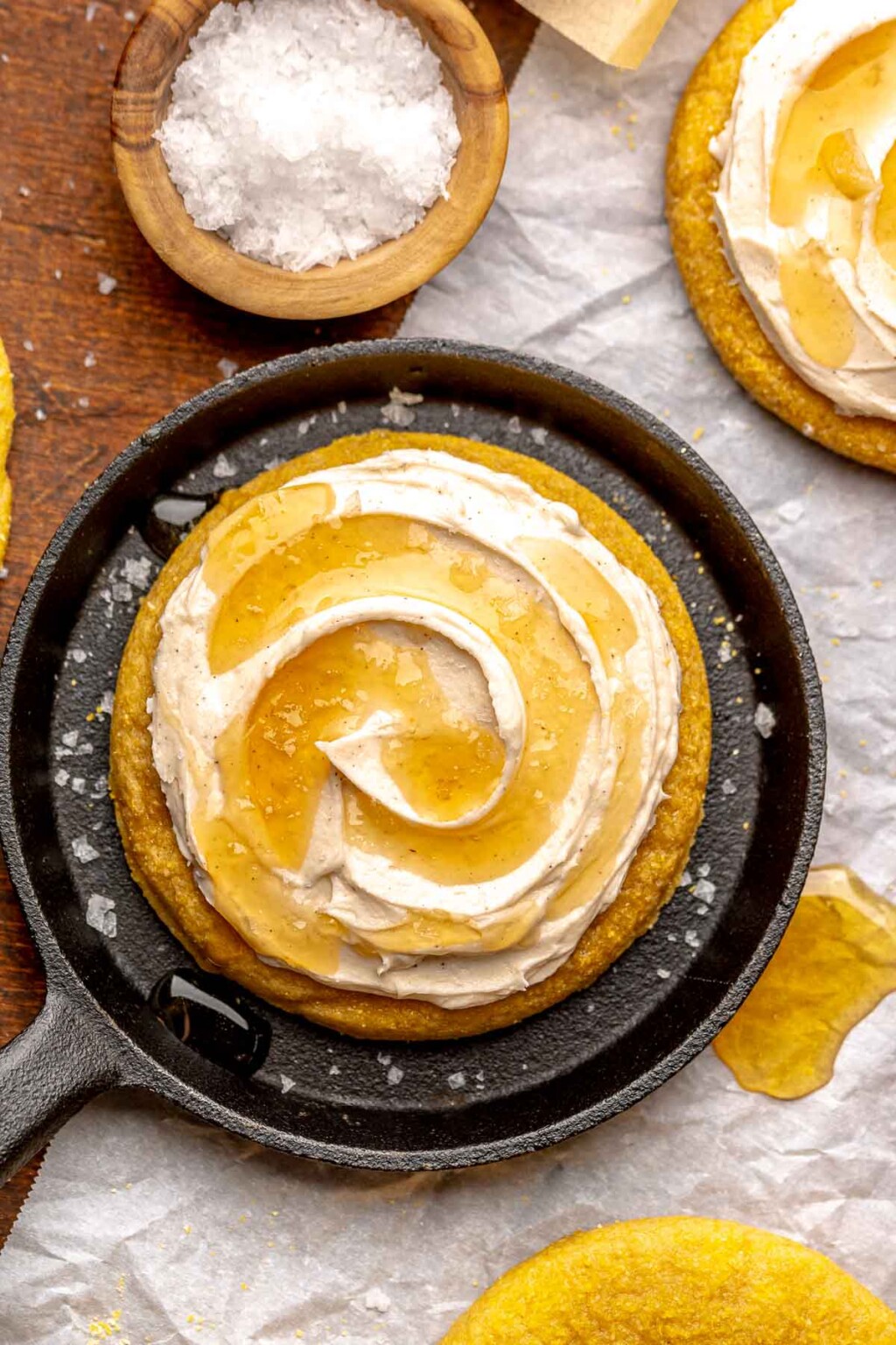 Cornbread Cookies with Honey Butter Frosting – The Cozy Plum