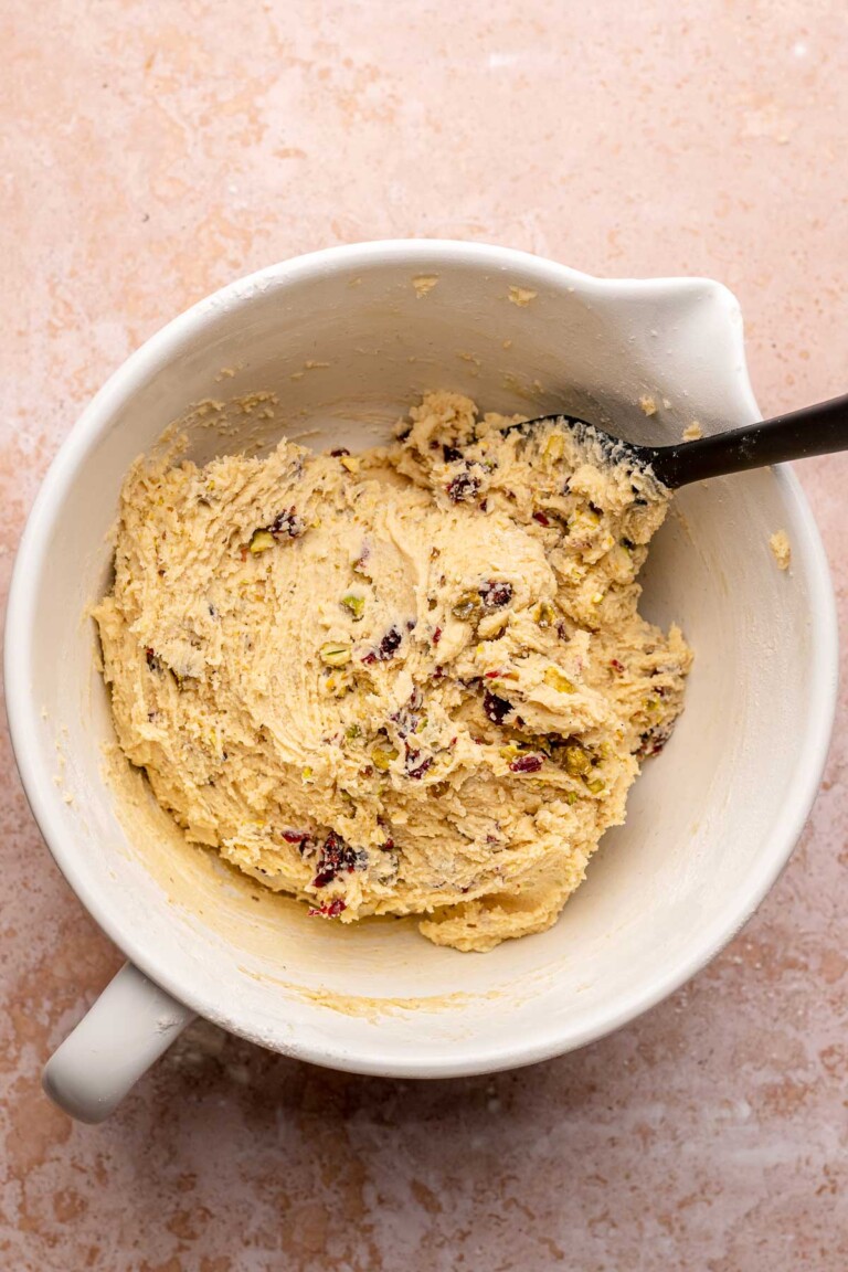 Cranberry Pistachio Biscotti – The Cozy Plum