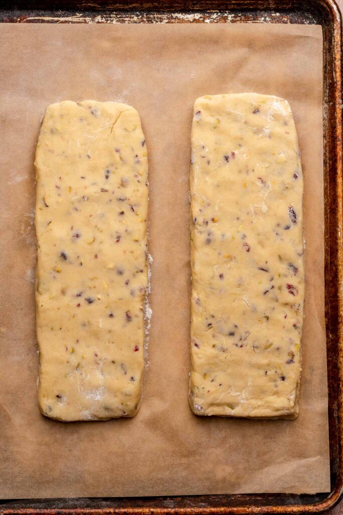 Cranberry Pistachio Biscotti – The Cozy Plum